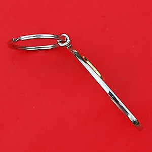 US 1943 Lincoln Small Cent BU Uncirculated Steel Coin Gold Silver Two Tone Key Chain Ring Bottle Opener NEW - Lucky Penny