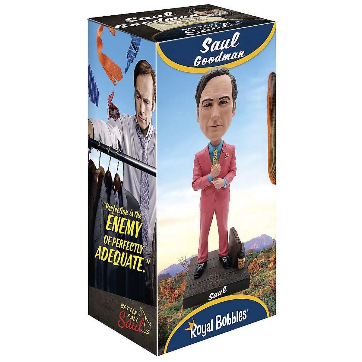 Royal Bobbles Better Call Saul - Saul Goodman Collectible Bobblehead Statue
