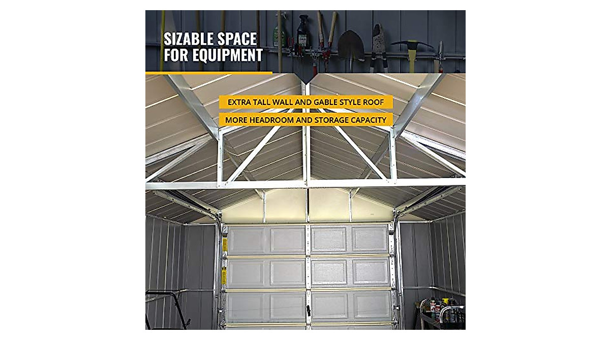 Arrow Shed 12' x 17' Murryhill Garage - Durable Steel Storage Shed