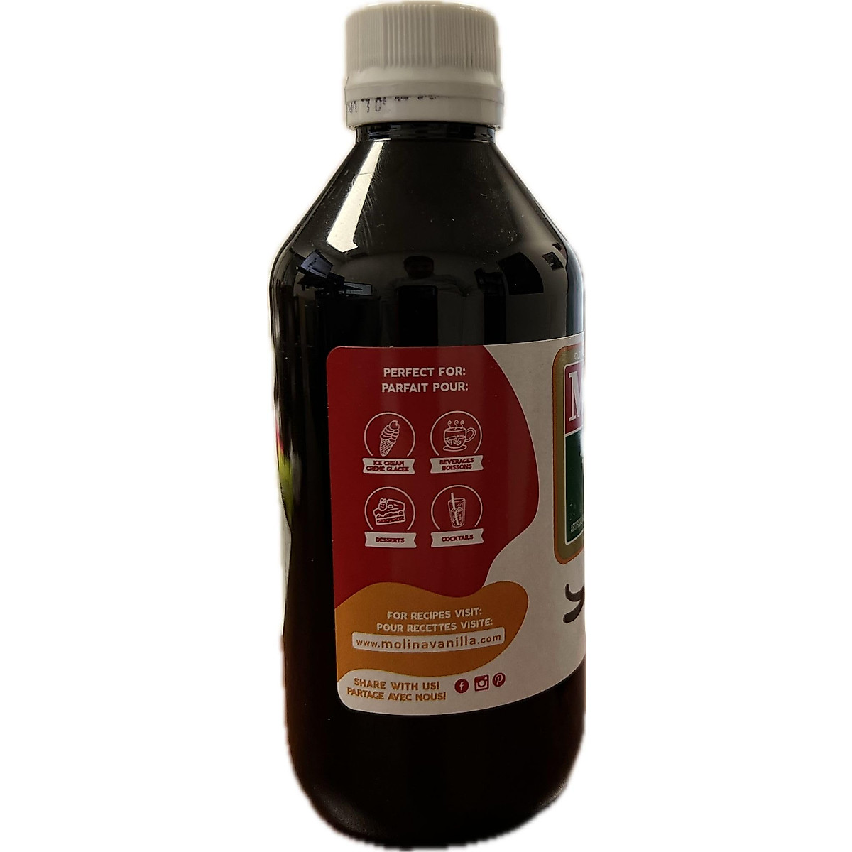 Molina Mexican Vanilla Blend Extract - Original, 8.3 Fl Oz