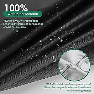 Popcorn Cart Cover,Colewin Weatherproof 420D Popcorn Machine Cart Cover Compatible with Nostalgia - 16"L X 18"W X 31"H