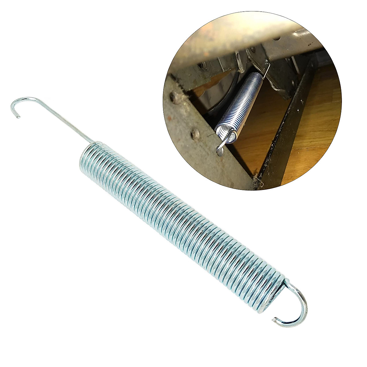 Souldershop 7 inch Replacement Recliner Chair Mechanism Furniture Tension Springs Long Neck Style (Pack of 2)