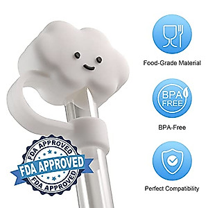 MLKSI Straw Cover Set for Stanley Cup Accessories, Inculding Replacement Straw - Straw Topper - Tumbler Lid - Silicone Boot and Brush for Stanley 40 oz Tumbler with Handle Stanley Tumbler Accessories