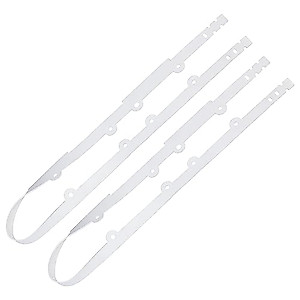 BlueStars [New] Ultra Durable GW9508 Pool Cleaner Vacuum Skirt Replacement Part Exact Fit for Pentair Kreepy Krauly Great White GW9500 and Dorado 360151 Automatic Pool and Spa Cleaner - Pack of 2