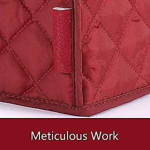 Stand Mixer Cover Dustproof Kitchen Aid Mixer Covers Waterproof Thicken Protective Covers with Organizer Bag for Kitchen Mixer (Red)