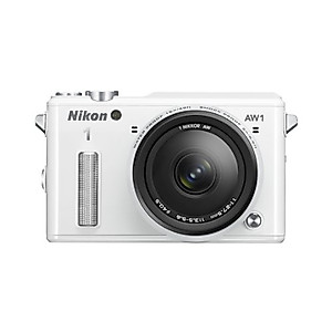 Nikon 1 AW1 14.2 MP HD Waterproof, Shockproof Digital Camera System with AW 11-27.5mm f/3.5-5.6 1 NIKKOR Lens (White)