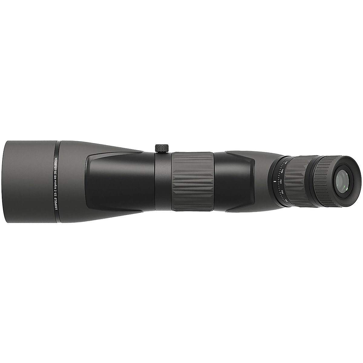 Leupold SX-2 Alpine HD 20-60x80mm Angled Spotting Scope in Shadow Gray Finish