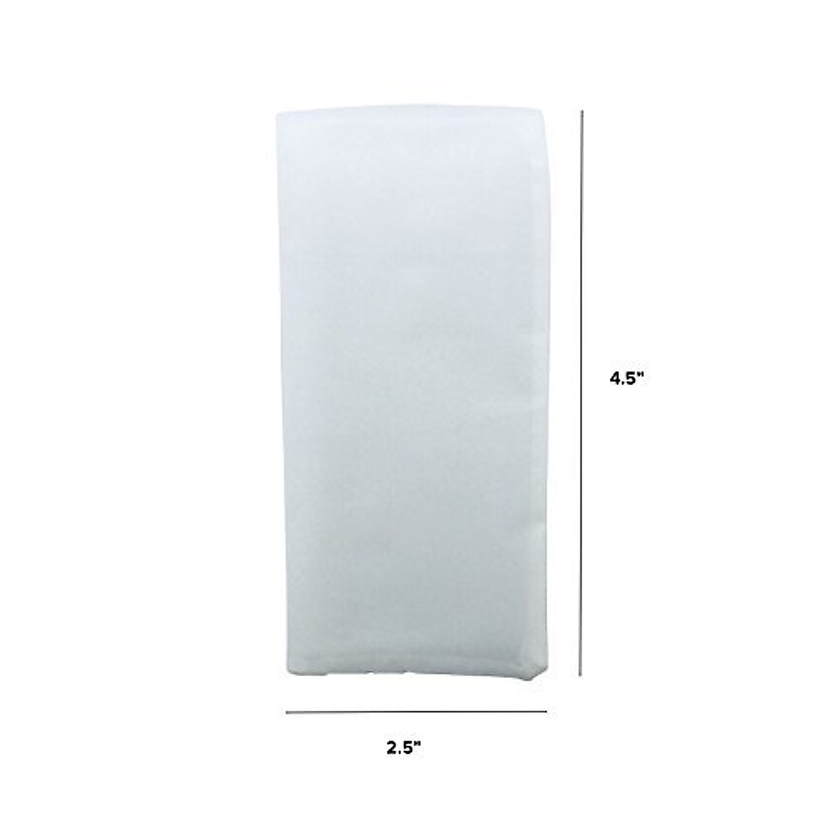 120 Micron | Premium Nylon Tea Filter Bags | 2.5" x 4.5" | 25 Pack