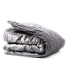Tranquility 12lb Weighted Throw Blanket - Gray
