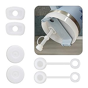 COOKSMITP Stanley Spill Stopper 40oz | Stanley Cup Leak Stopper | Silicone Spill Proof Straw Stopper for Stanley 1.0 | 30oz