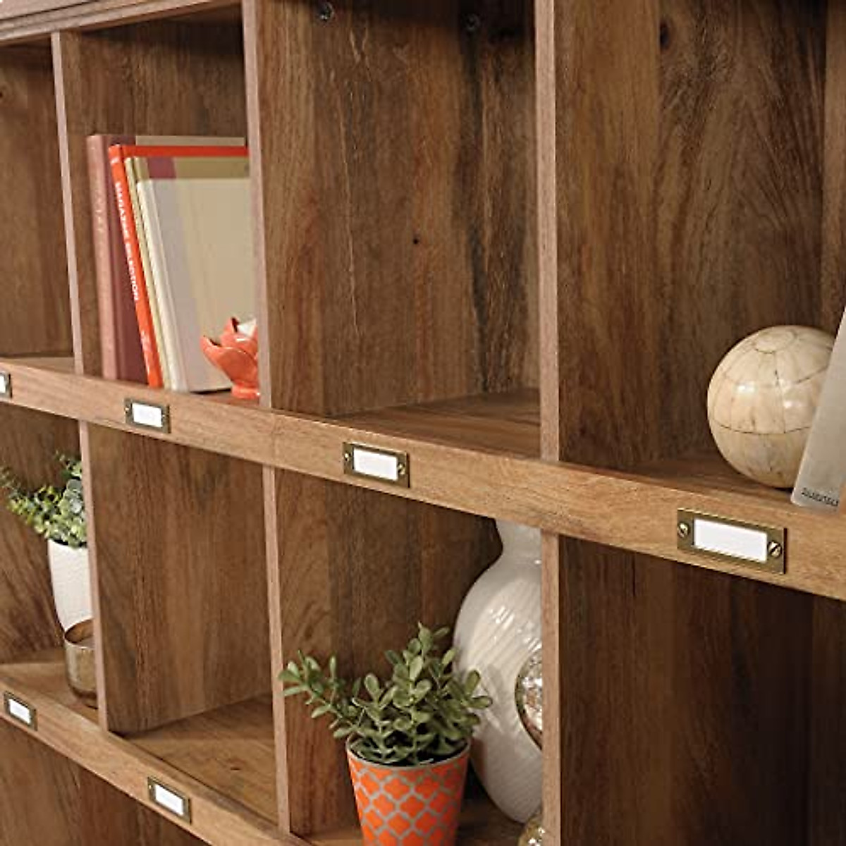 Sauder Barrister Lane Bookcase, Sindoori Mango Finish