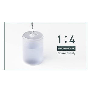 Soap Dispenser, Automatic Hand Soap Dispenser Sprayer Touchless Foam Liquid Soap Dispenser Rechargeable Bathroom Countertop Soap Pump for Bathroom Kitchen 13.5oz Liquid Hand Soap Jar Container