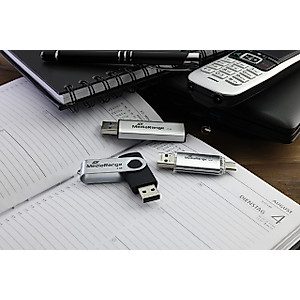 MEDIARANGE MR908 Flexi USB Stick 8GB 15MB/s USB 2.0 Black-Silver
