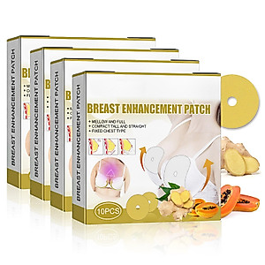 Dyceco Breast Enhancement Patch, 2023 New Breast Enhancement Patches, Natural Breast Nourishing Firming Patch for Women Breast Care (40pcs)