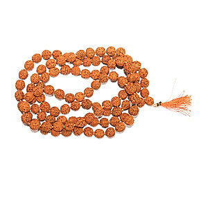 Original Rudraksha Mala With Certificate For Wearing And Japa Mala (5 Mukhi Mala, 108 Beads Mala Rosary Garland)