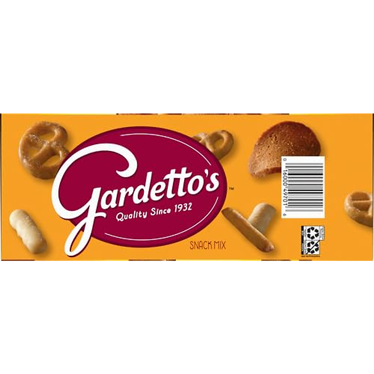 Gardetto's Snack Mix, Original Recipe, Multipack Snack Bags, 1.75 oz, 10 ct
