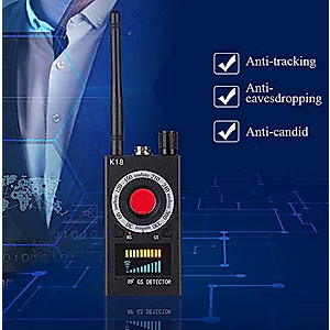 Hidden Anti Spy Wireless Camera RF Detector Bug K18 RF GS Detector(YLK-BJ-002)