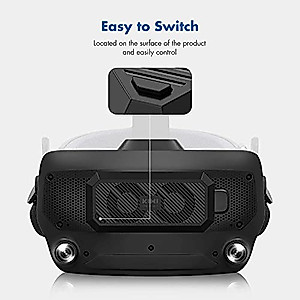 KIWI design USB Radiator Fans Accessories and VR Cable Management for Valve Index