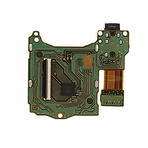 Game Cartridge Card Slot, Replacement Reader Tray, with Game Card Slot and 3.5 MM Headphone Jack, Precise Interface, PCBA Material, Game Cartridge Socket Board for Switch