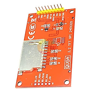 2.2 Inch TFT SPI LCD Display Module 240x320 ILI9341 with SD Card Slot for Arduino Raspberry Pi 51/AVR/STM32/ARM/PIC