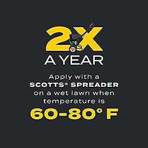 Scotts Turf Builder Triple Action1 - Combination Weed Control, Weed Preventer, and Fertilizer, 11.31 lbs., 4,000 sq. ft.