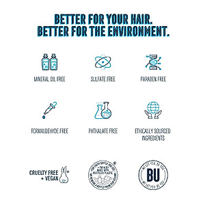 Boldplex 6 Hair Serum - Hydrating Leave In Protein Treatment for Frizzy, Dry, Damaged, Broken, Curly, Straight or Bleached Hair Types - Paraben & Sulfate Free. Cruelty Free, 100% Vegan. 5.9 Fl.Oz