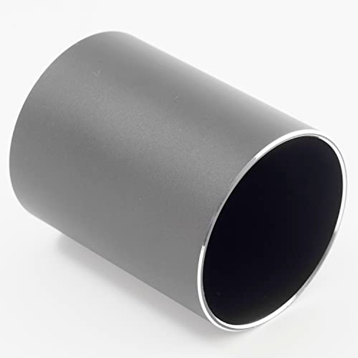 Pen holder, aluminum alloy waterproof pen holder, desktop simple and modern minimalist, multifunctional office supplies for families, kids and schools Grey