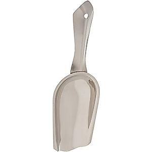 4 Ounce Stainless Steel Ice Scoop