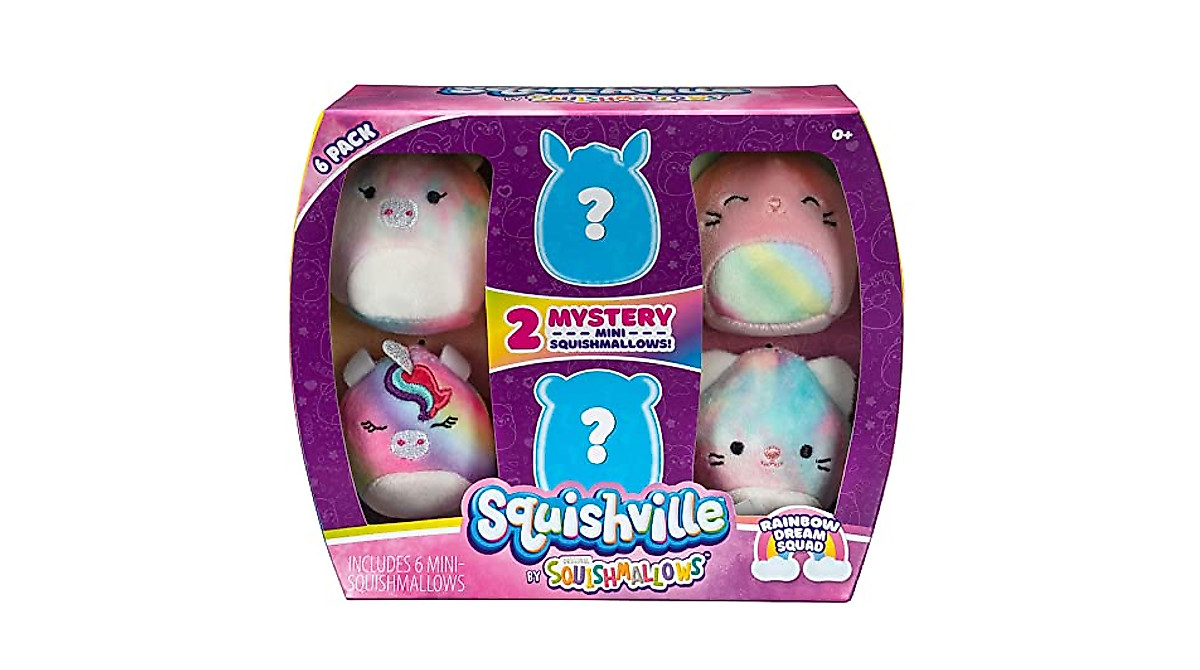 Mini Rainbow Dream Squishmallows - Adorable Plush Squad