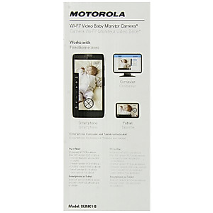 Motorola Blink1 Wi-Fi Video Camera for Remote Viewing with iPhone and Android Smartphones and Tablets, Black