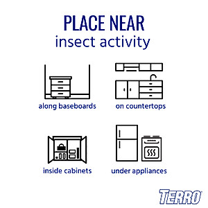 Terro T360SR Ant & Roach Baits-2 Pack, Tan