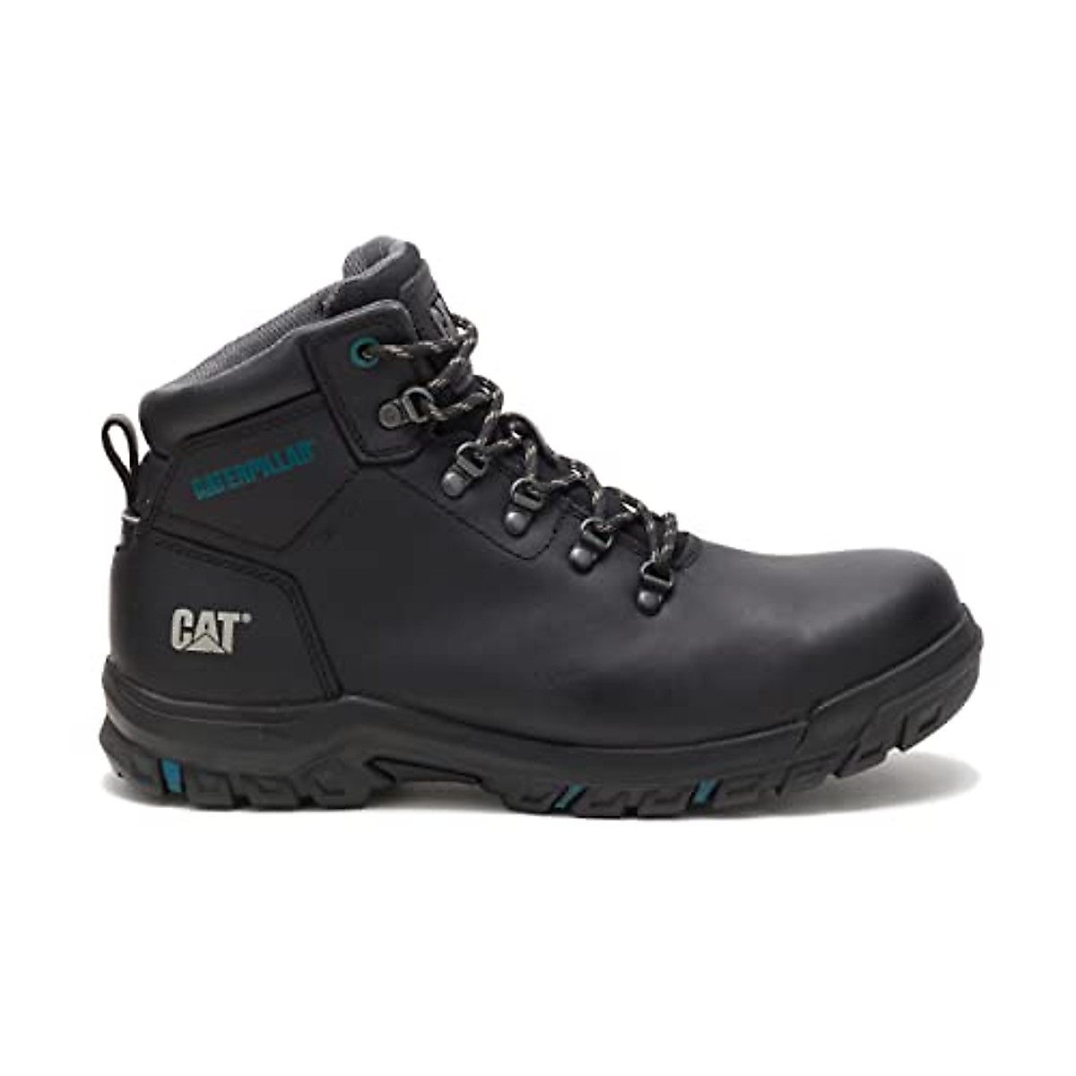 Cat Footwear Women's Mae Waterproof Steel Toe Work Boot, Black, 8
