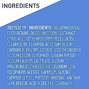 CeraVe Baby Wash & Shampoo | 2-in-1 Tear-Free Baby Wash for Baby Skin & Hair | Fragrance, Paraben, Dye, Phthalates & Sulfate Free for Baby Bath| Baby Soap with Vitamin E | 16 Ounce