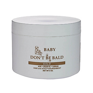 Baby Don't Be Bald Gold Hair And Scalp Treatment 8 Oz