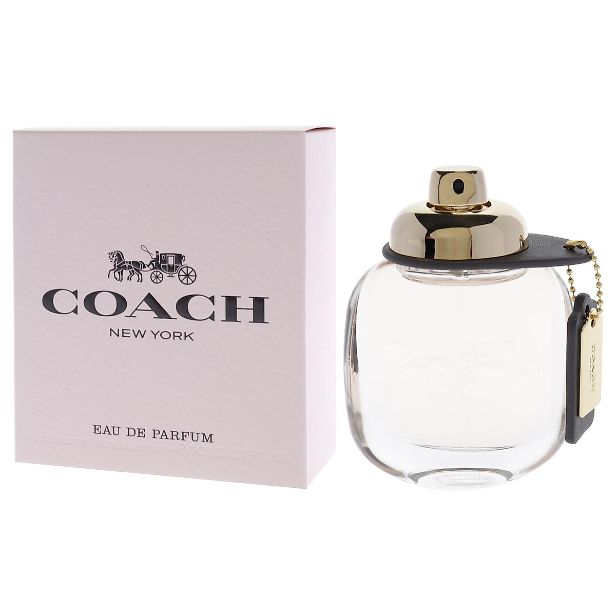 Coach Eau de Parfum - Long Lasting Fragrance with notes of Raspberry Leaves, Turkish Rose & Suede Musks - Floral & Fruity - 1.7 fl. oz.