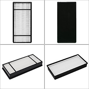 Nyingchi HRF-H1 HEPA Filter,Compatible with Honeywell HPA050, HPA060,HPA150, HPA160, HHT055 and HHT155 Air Purifier.Part # HRF-H1, HRF-H2 and H Filter, 2-Pack