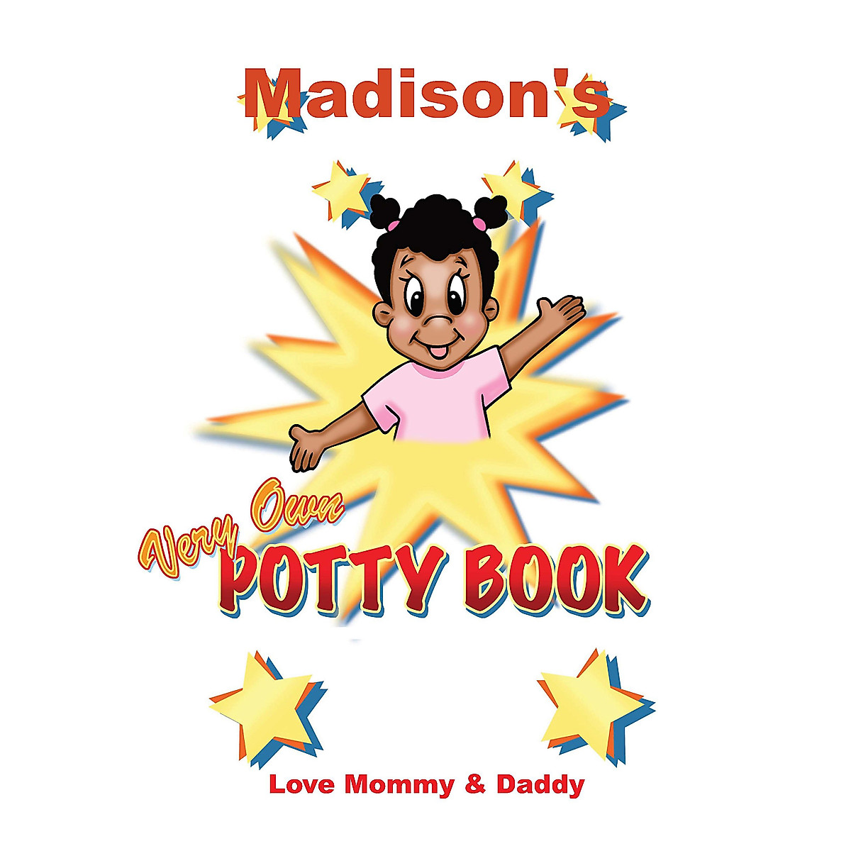 Personalized African American Potty Training Book | Personalized Children's Books | First Time Books