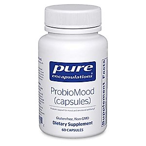 Pure Encapsulations - ProbioMood - Shelf Stable Probiotic Combination Designed to Support Well-Being - 60 Capsules