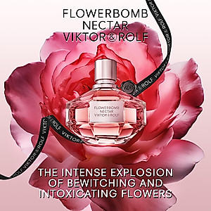 Viktor&Rolf - Flowerbomb Nectar Eau de Parfum - Women's Perfume - Floral, Spicy & Warm - With Notes of Gunpowder & Vanilla - 3 Fl Oz