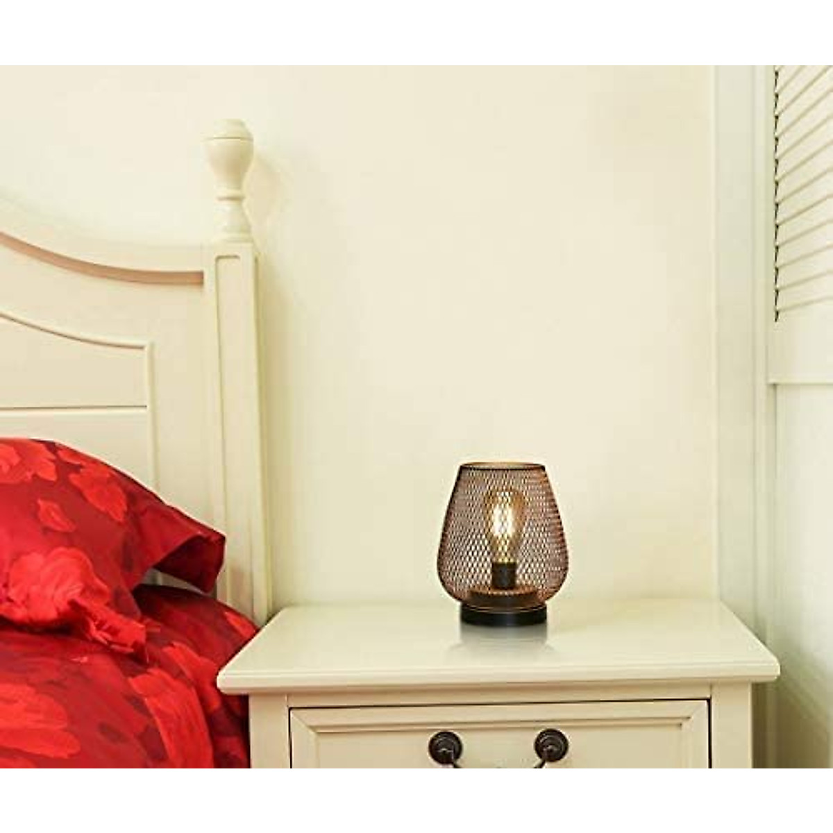 JHY DESIGN Set of 2 Metal Cage LED Lantern Battery Powered Cordless Accent Light with LED Great for Weddings Parties Patio Events for Indoors Outdoors