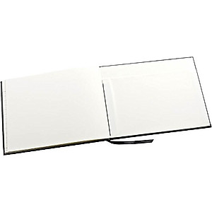 Esposti in Loving Memory Funeral Guest Book - Informal Lined Inner Page Format - Boxed - Black - Size: 8.9" x 6.7"