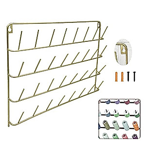 Deevoka Rack 32 Spools Storage Cone Accessories Wall Mount Spool Holder