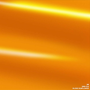 3M 2080 G25 GLOSS SUNFLOWER Car Wrap Vinyl Film