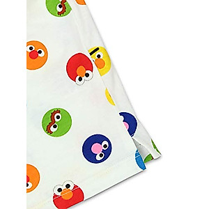 Isaac Mizrahi Loves Sesame Street Gang Elmo Baby Toddler Polo Collared Shirt (24 Months, White/Multi)