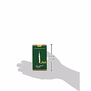 Vandoren SR3025 Soprano Sax JAVA Reeds Strength 2.5; Box of 10