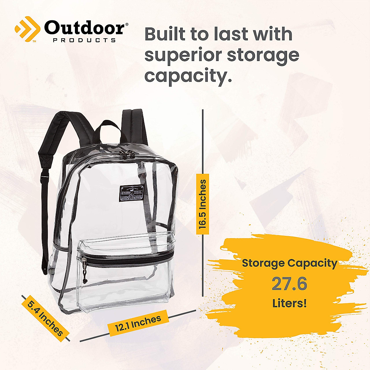 Outdoor Products Clear Pass Daypack (Pink Peacock) (Black) (Black)