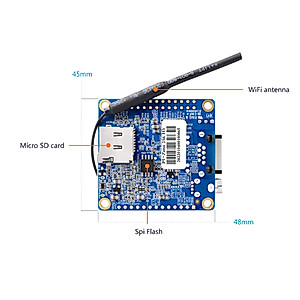 Orange Pi Zero 512MB Developed Board, H2+ Quad-Core Open-Source Single Mini Single Board Computer (512MB ram, Zero+Case+Heat Sink+Power+16G SD+Expansion Board)