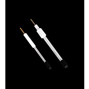 CAULYS Silver Chloride Silver Reference Electrode, Ag/Agcl Reference Electrode, 1 Pcs Silver Silver Chloride Electrode (Diameter 6mmX70mm Length)