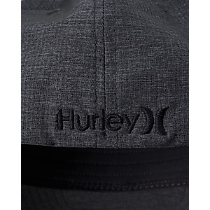 Hurley Men’s Hat – Phantom Flexfit Fitted Baseball Cap, Size Large-X-Large, Black