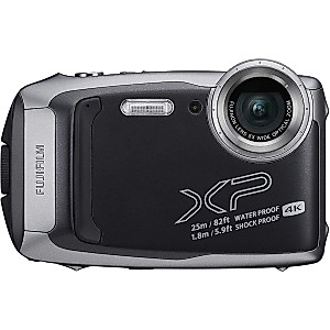 Fujifilm FinePix XP140 Waterproof Digital Camera Silver